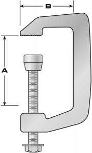 C Clamp | GCI Inc. - Clamp mounting systems for the truck cap and lid ...